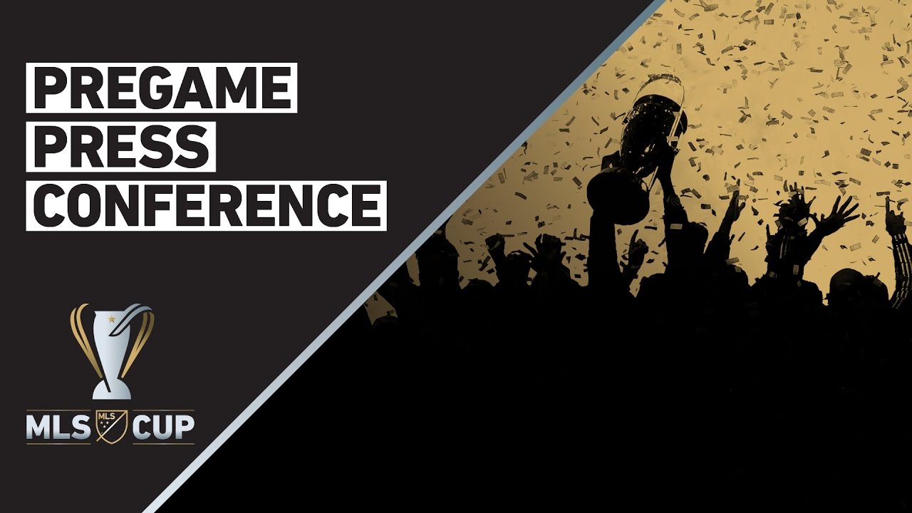 MLS Cup 2016 Pregame Press Conference - YouTube