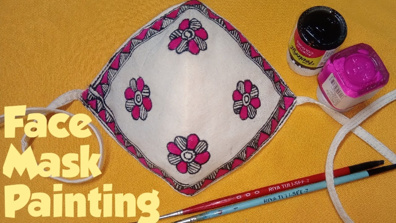 DIY Face Mask Painting - Learn How To Paint Your Own Face Mask - Paint ...