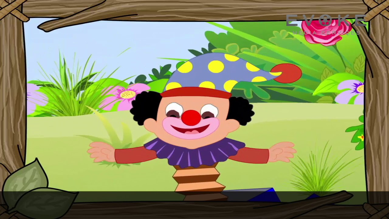 Funny Clown || Rhyme - YouTube