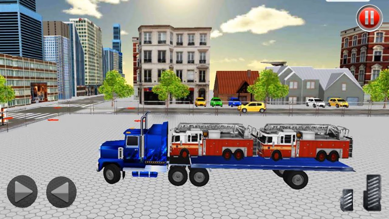 Building Construction Fire Station - Firefighter Truck Simulator Rescue ...