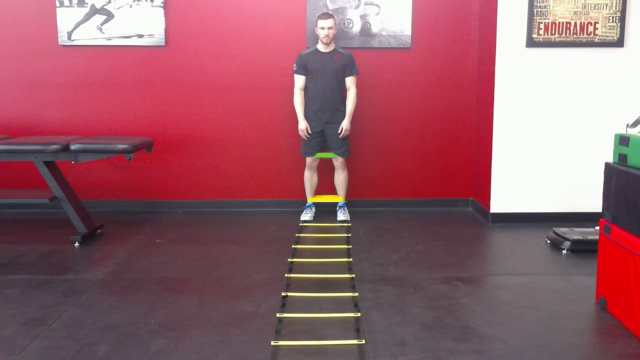 Athletes' Advantage Physiotherapy - 2 in 2 out agility ladder drill w ...