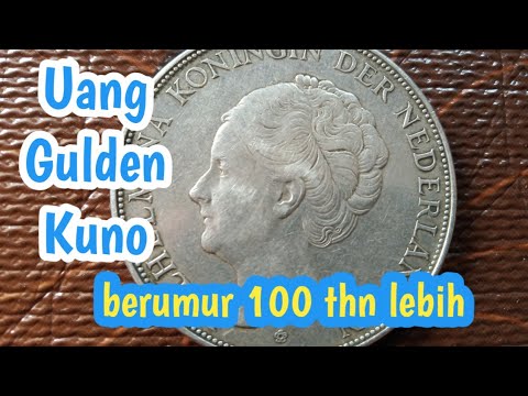 Uang Kuno Belanda || Uang Gulden bergambar Ratu Wilhelmina termasuk ...