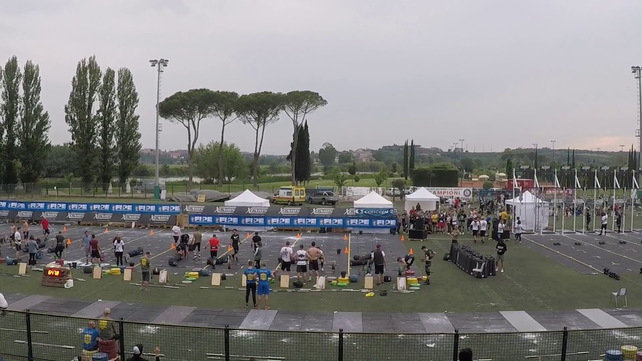 Roma Throwdown 2019 - Wod 4-5 - YouTube