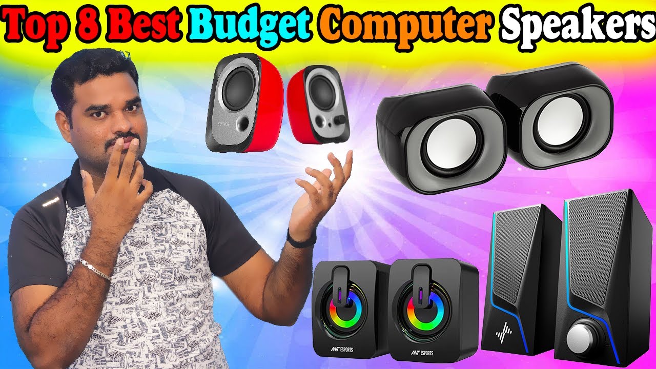 Top 8 Best Computer Speaker In India 2024 With Price |PC Speaker Review ...