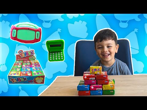 Emir Alp ile Toplu Toybox Kutu Açılımı | Hesap Makinası, Ses Kaydedici #denedik #toybox