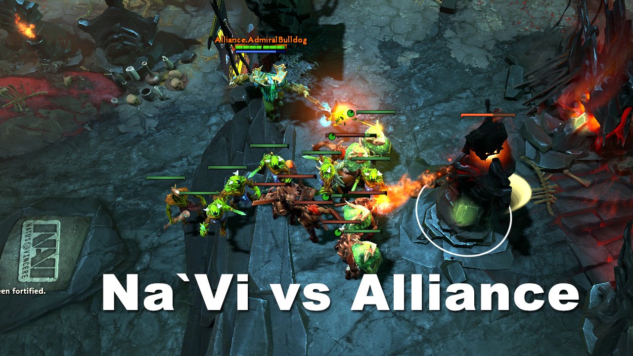 Na`Vi vs Alliance EL CLASICO - Ratting! Buybacks! Push! Dota 2 - YouTube