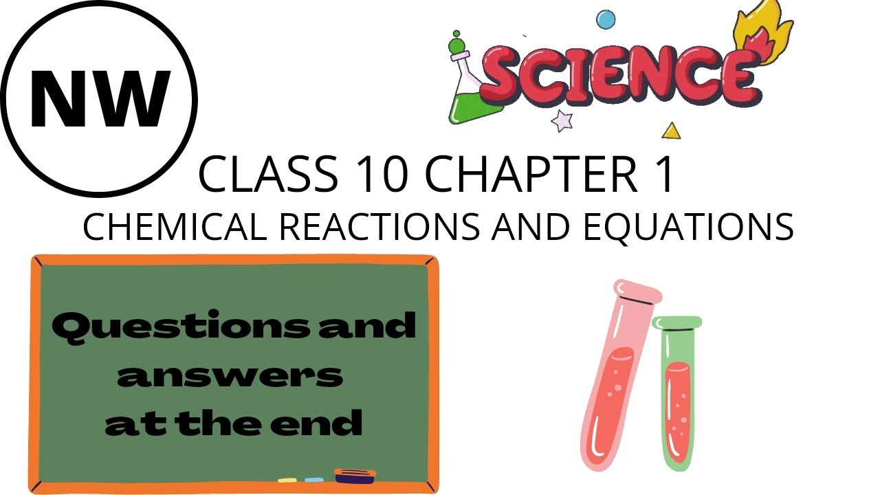 chemical reactions and equations chapter 1 - YouTube