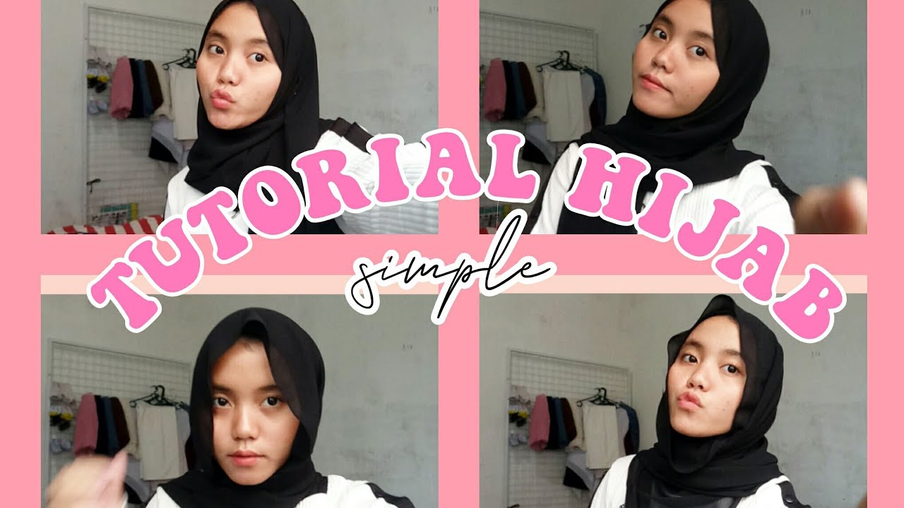 8 Tutorial Jilbab Pashmina Simple! ! - YouTube