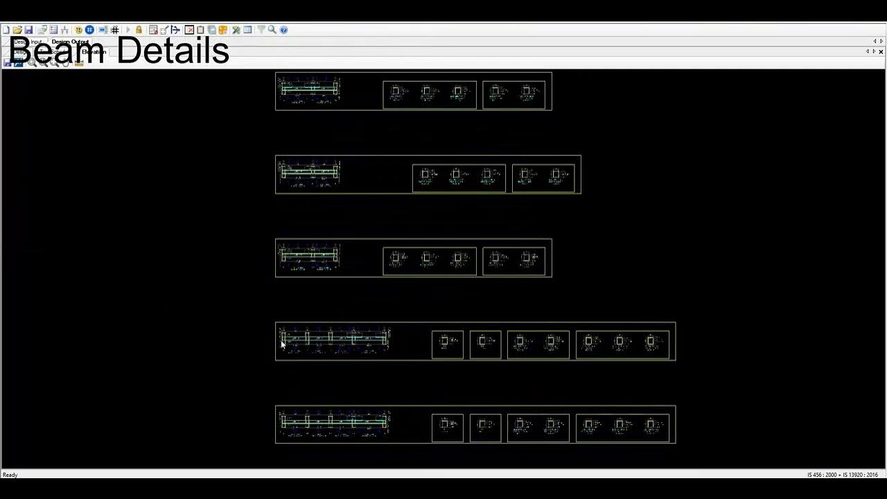 Importing ETABS to RCDC for Beam Schedule - YouTube