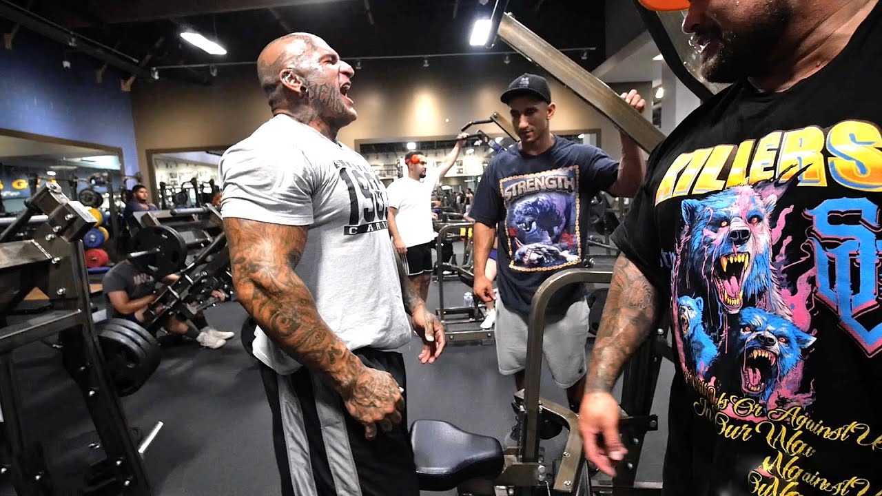 Big Joe Goes Crazy In The Gym! - YouTube