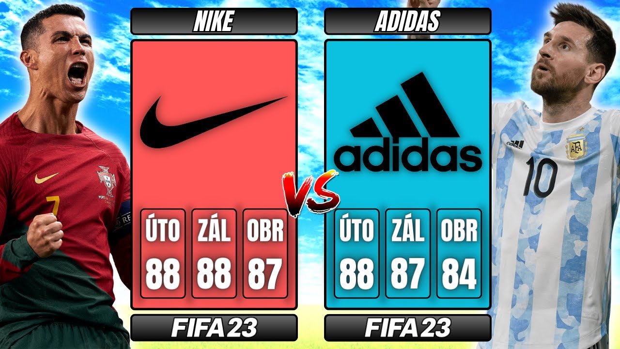 Je lepší tým hráčů NIKE nebo ADIDAS?🏆 | FIFA 23 EXPERIMENT | Nintendo ...