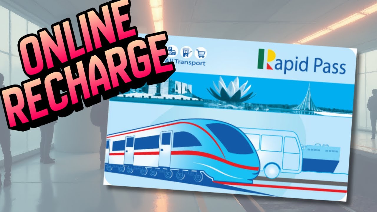 কিভাবে অনলাইনে MRT / Rapid Pass রিচার্জ করবেন | How to Recharge MRT ...
