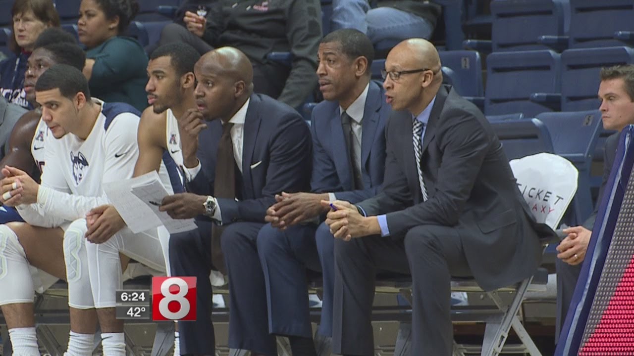 UConn names Raphael Chillious interim head coach as Ollie fights firing ...