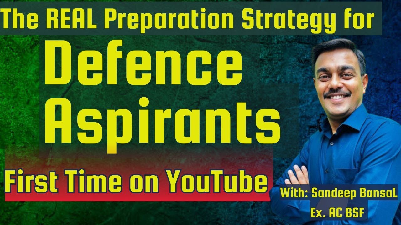 Strategy for CDS| CAPF EXAM: |Roadmap|DEFENCE ASPIRANT|PREPARATION ...