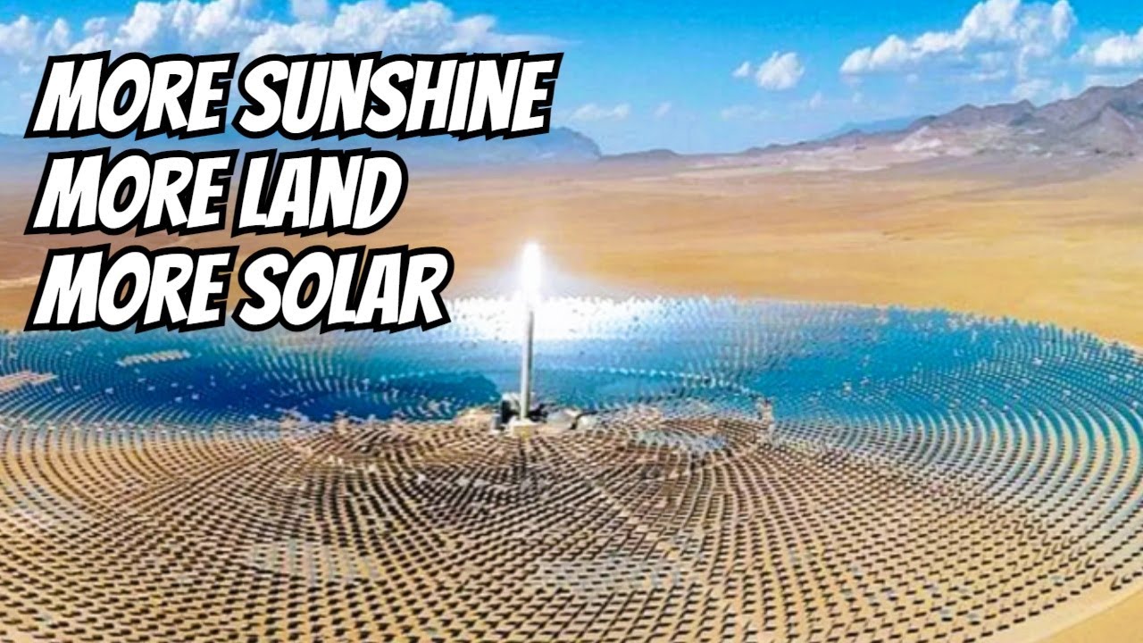 Greening the Sands: Solar Farming in the Great Deserts - YouTube