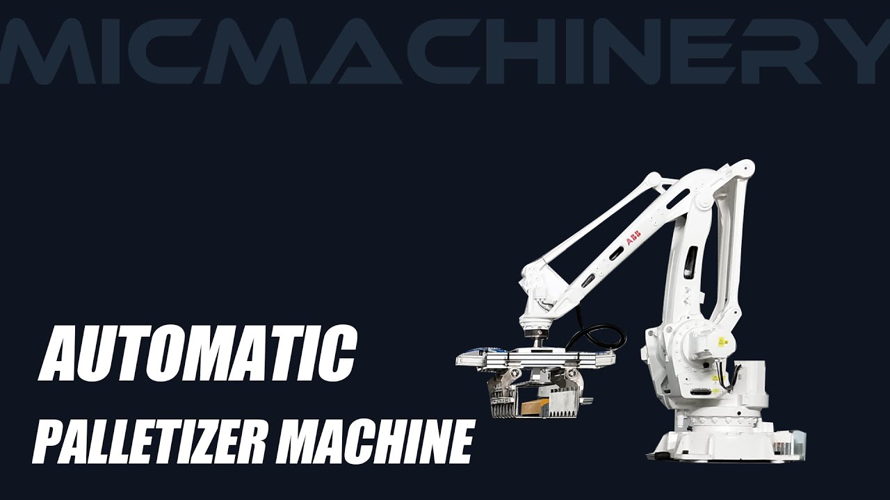 Best Automatic Palletizer Machine ABB robot palletizingIRB 460 of 2024 ...