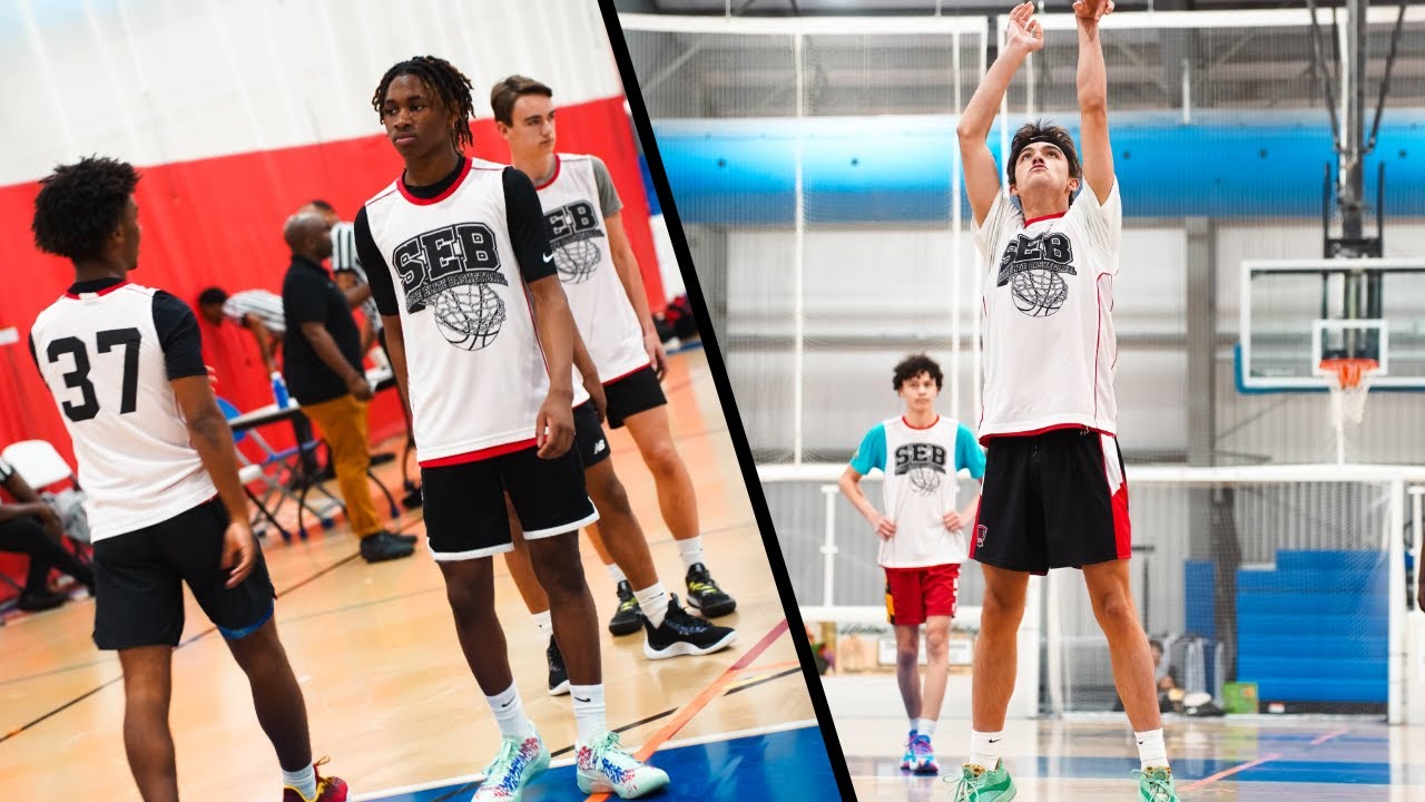 Shore Elite 16u TURNS UP The Gym in FIRST AAU GAME of The Spring - YouTube