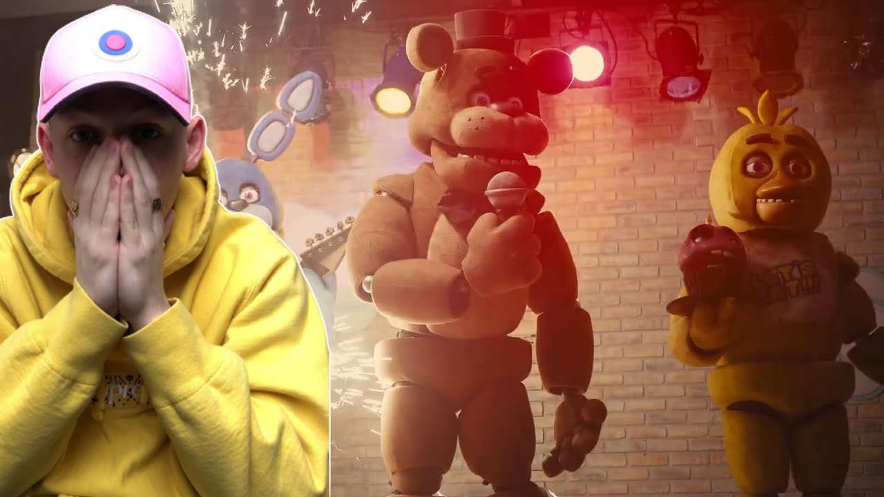 FIVE NIGHTS AT FREDDY'S OFFICIAL TRAILER REACTION! - YouTube