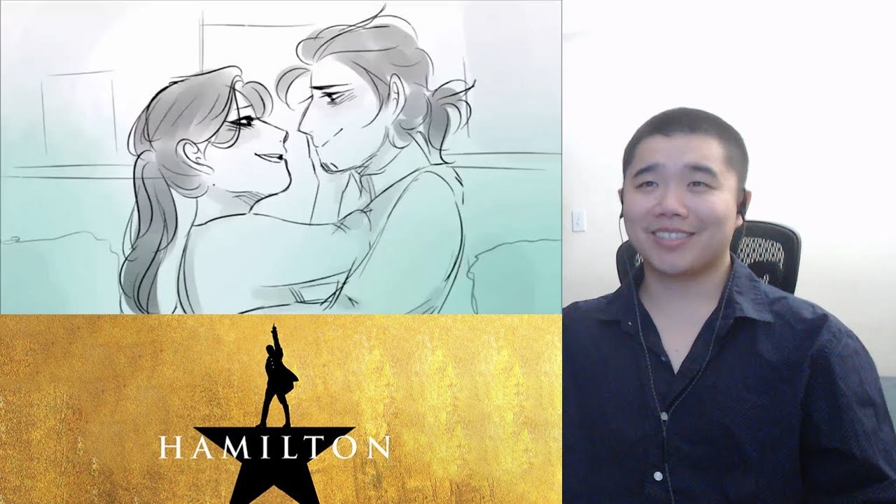 That Would Be Enough- Hamilton Reactions | Music Mondays! - YouTube