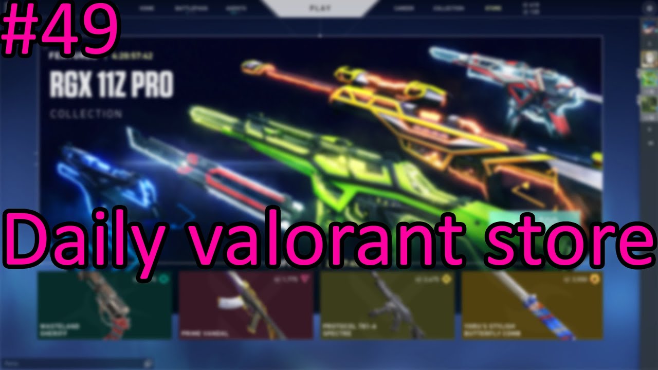 Daily valorant store - I got Prime Vandal & Protocol Spectre (Day49 ...