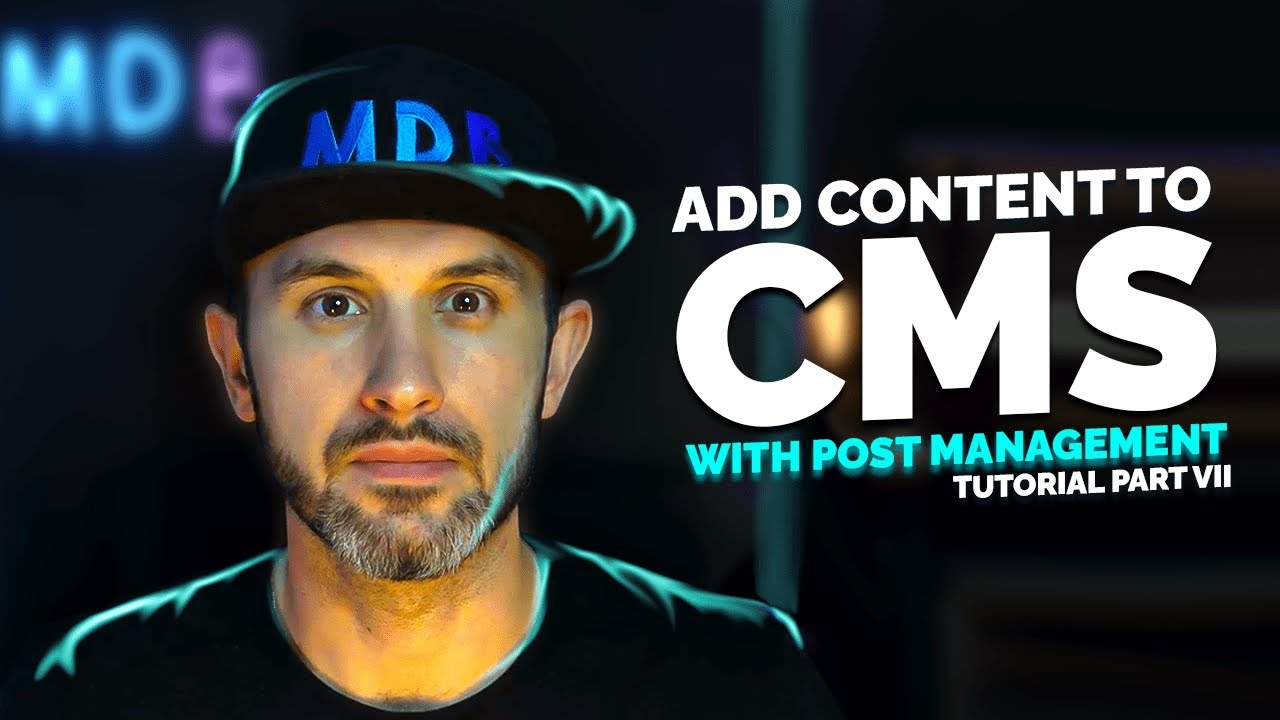 Content/Posts Management | CMS Tutorial Part 7 - YouTube
