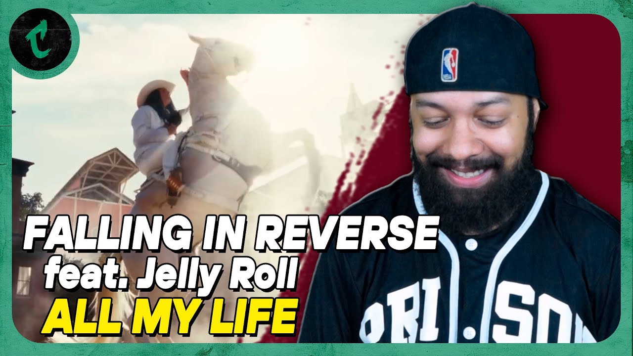 Falling In Reverse - "All My Life (feat. Jelly Roll)" [REACT PTBR ...