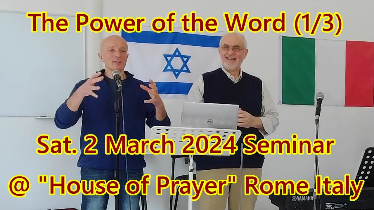 The Power of the Word [Session 1 of 3] Rome Seminar 2 March 2024 - YouTube