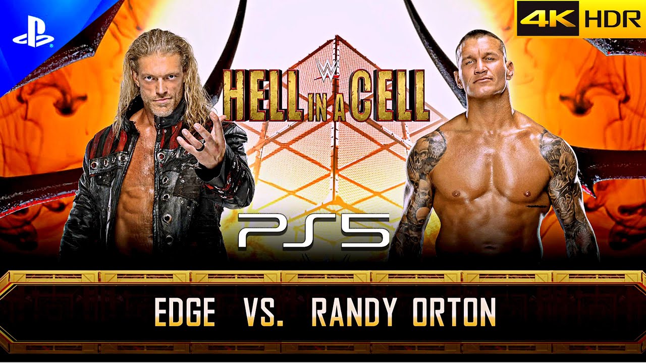 (PS5) EDGE VS RANDY ORTON | FULL MATCH | WWE 2K22 | Ultra High ...