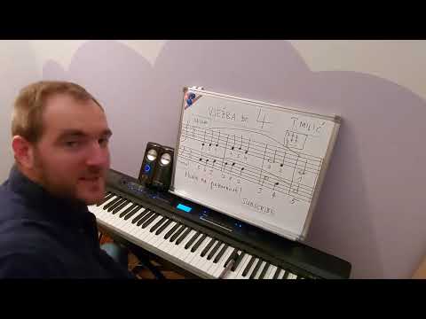 Kako pravilno naučiti svirati klavir? VJEŽBA 4 TITLOVI na hrvatskom, engleskom i njemačkom!