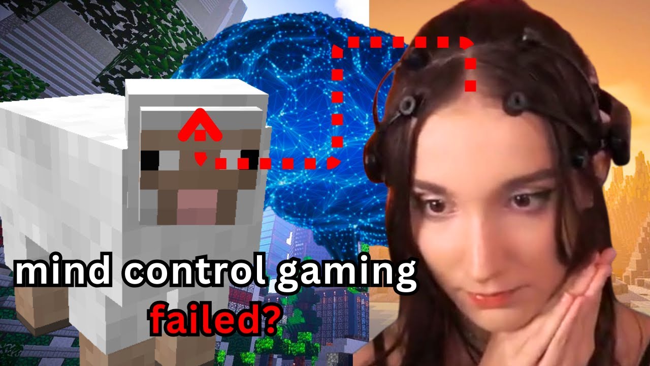 Minecraft, but I play with Brain Control (Part 3) - YouTube
