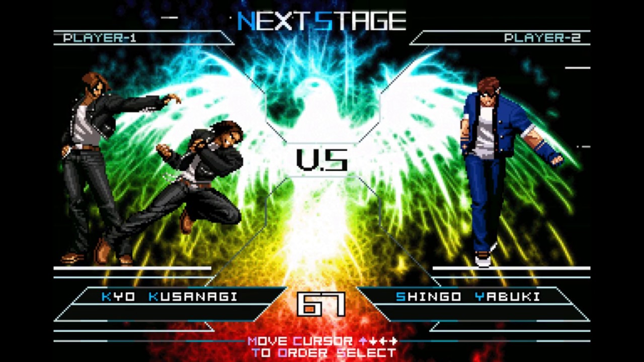 【KOF WOJ】Kyo XIII vs Shingo Yabuki - YouTube