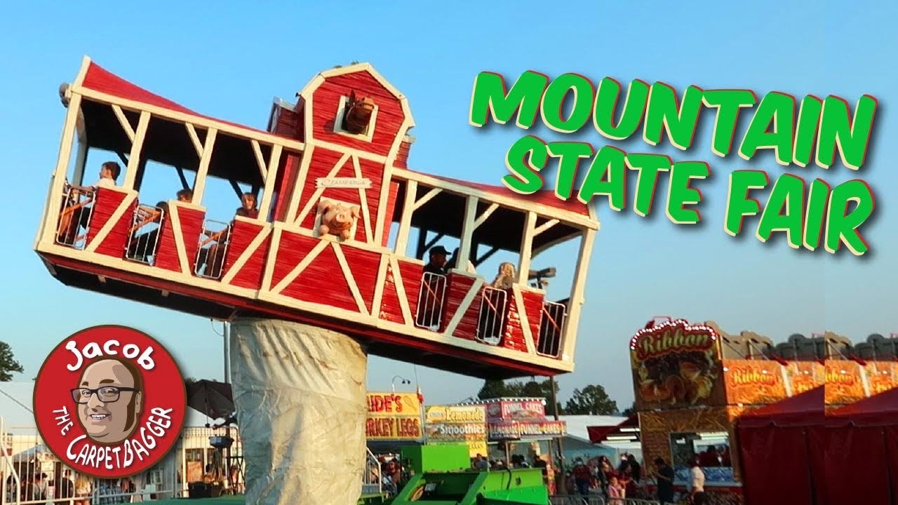 Riding Wild Carnival Rides at The NC Mountain State Fair - 2021 - YouTube