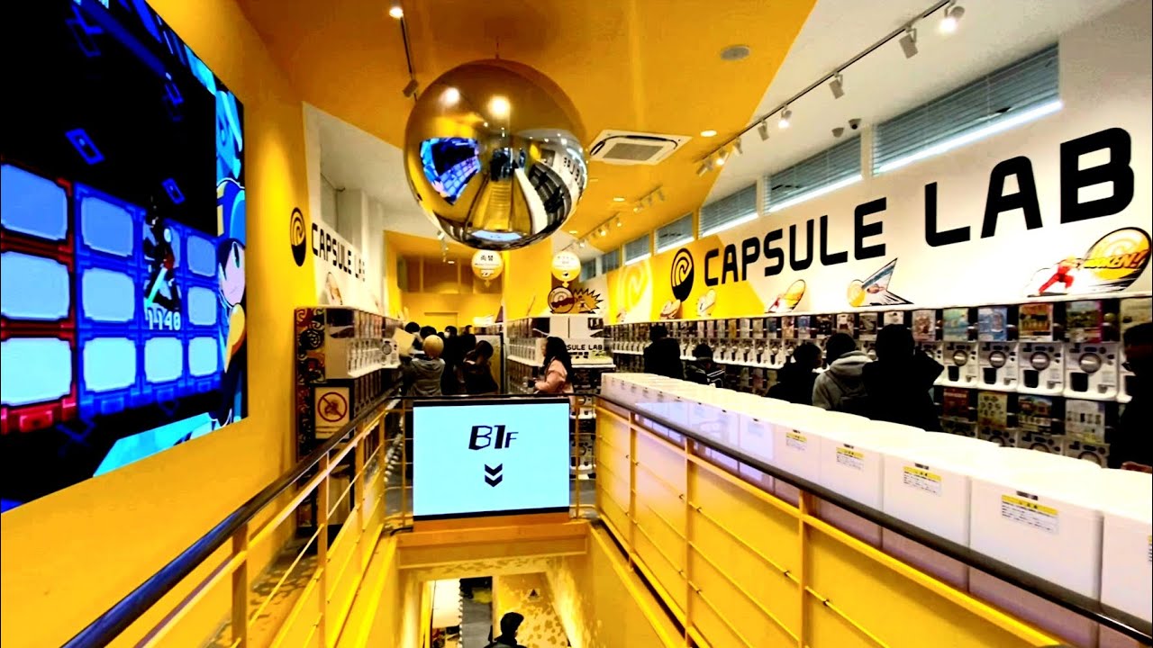 Best Place for Buying Capsule Toys! Let's Enjoy Capsule Lab in Harajuku ...