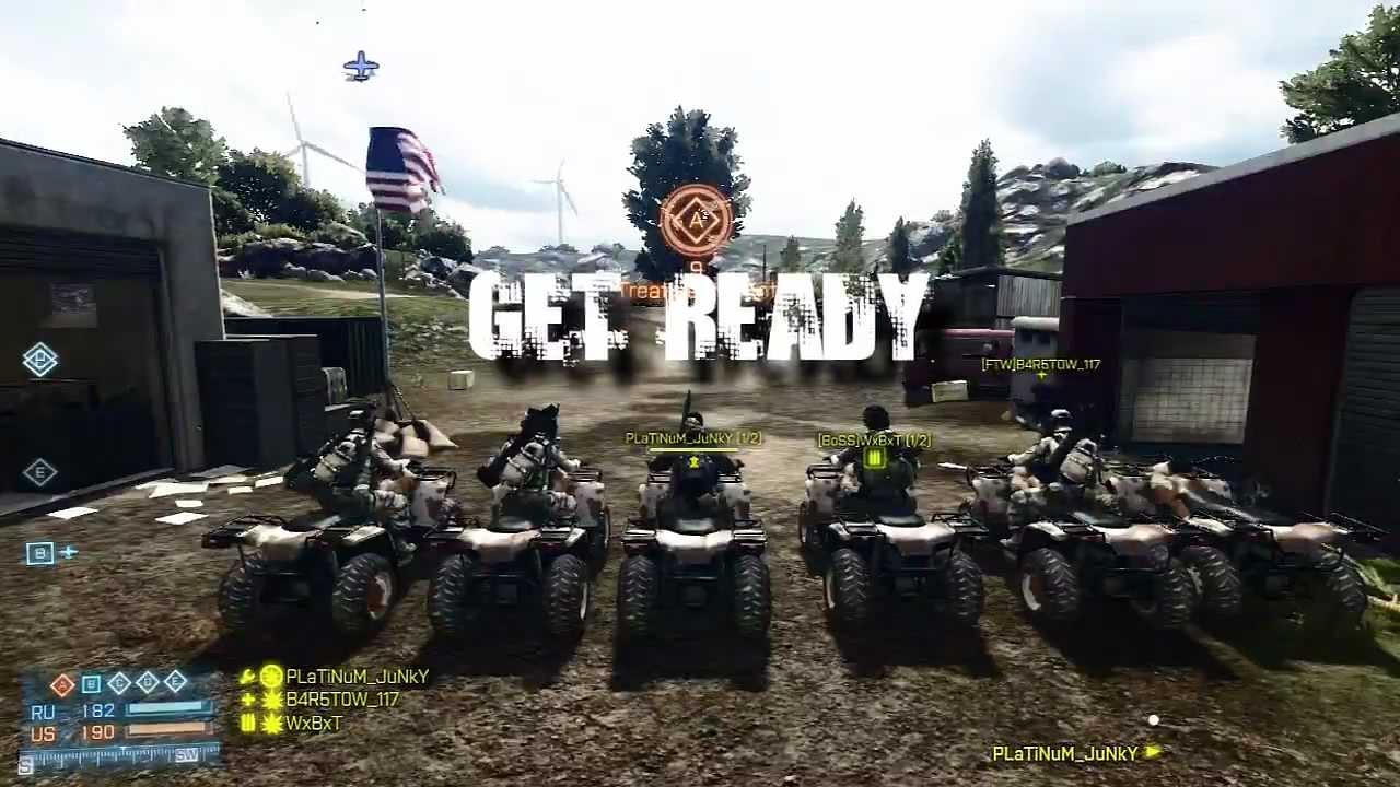 Battlefield 3 | Armored Kill DLC | Armored Shield | ATV Racing - YouTube
