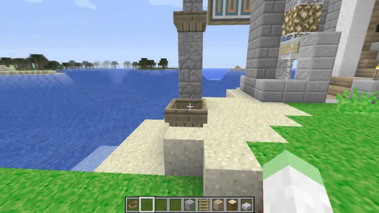 Minecraft Guide :: Boat Ladder (SUPER FAST) - YouTube