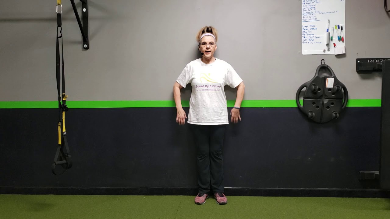 Wall Slides - Posture Correction & Stretching - YouTube