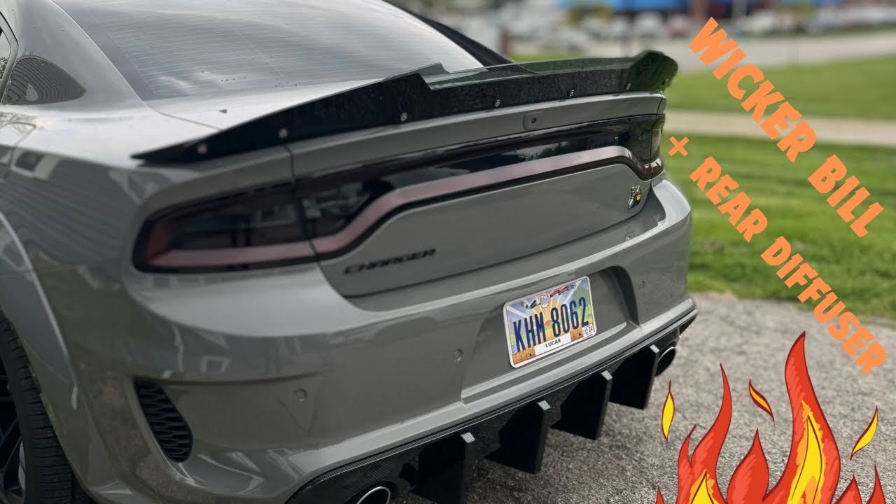 NEW WICKER BILL/CARBON FIBER DIFFUSER ON THE SCAT PACK😍 - YouTube