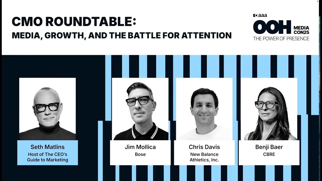 CMO Roundtable: Media, Growth, and The Battle for Attention - YouTube