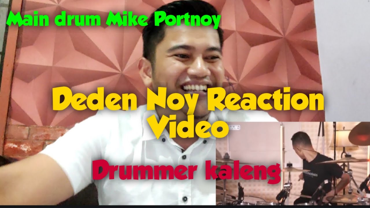 Drum Reaction Deden Noy Main Drum Set Mike Portnoy - YouTube
