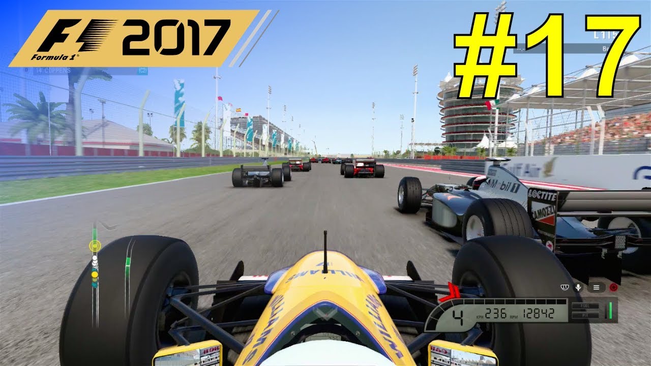 F1 2017 - Giovinazzi Career Mode #17: Invitational Event - Bahrain ...