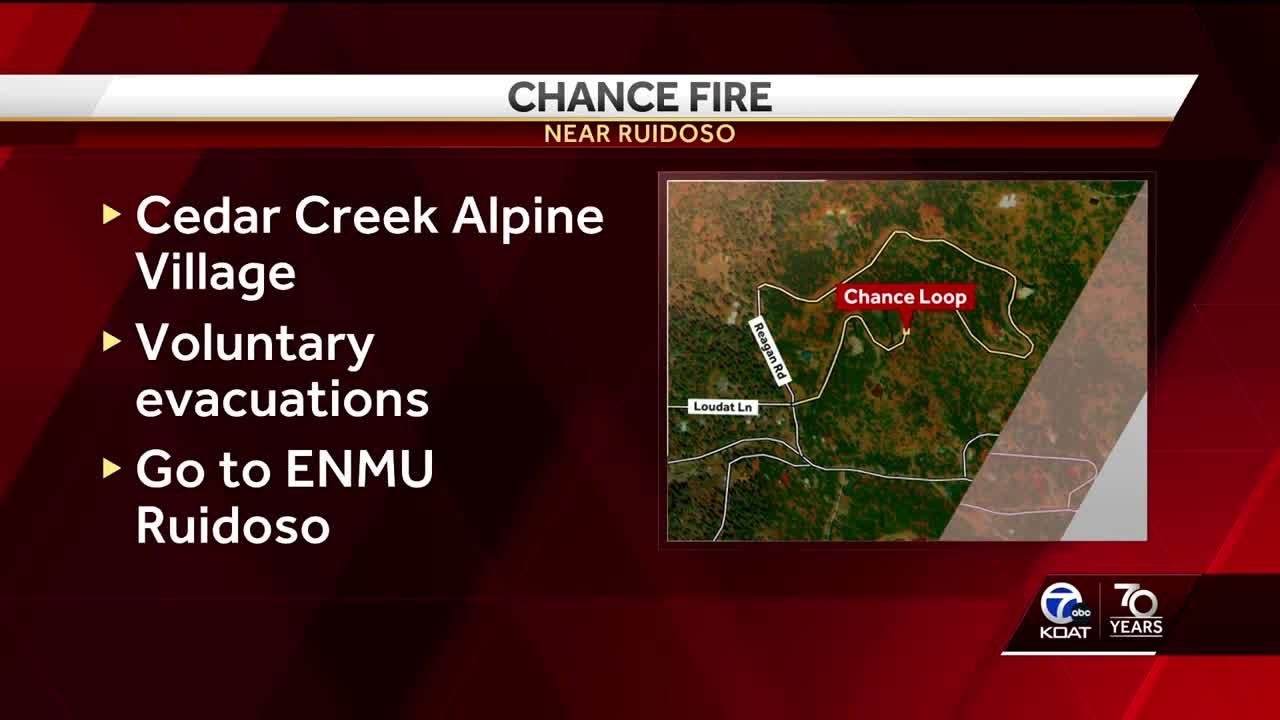 Evacuations for Chance Fire in Lincoln County - YouTube