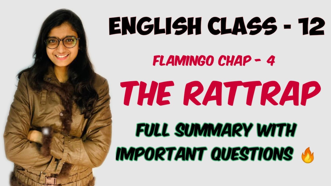 The rattrap english class 12 | full explanation | by creative commerce ...