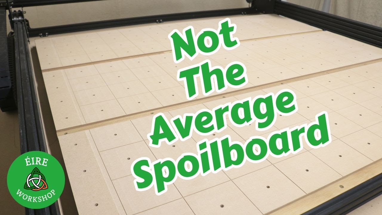 How To Make A CNC Spoilboard In 3 Sections - YouTube