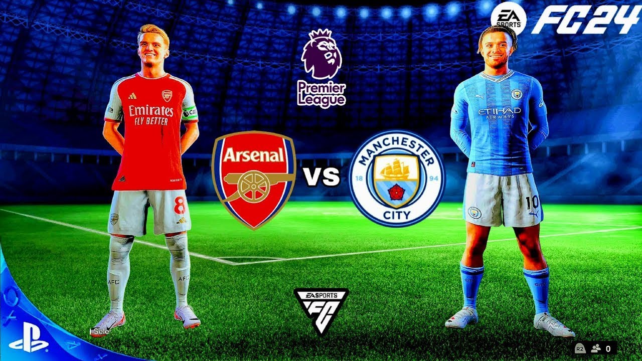 EA SPORTS FC 24 ARSENAL V MAN CITY FT MARTINELLI - YouTube