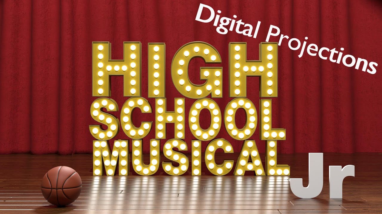 High School Musical Jr Animated Projections - YouTube