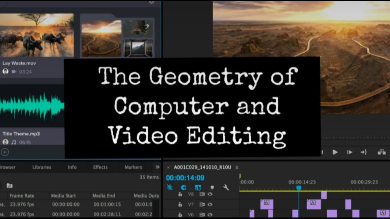 The Geometry of Computer and Video Editing - YouTube