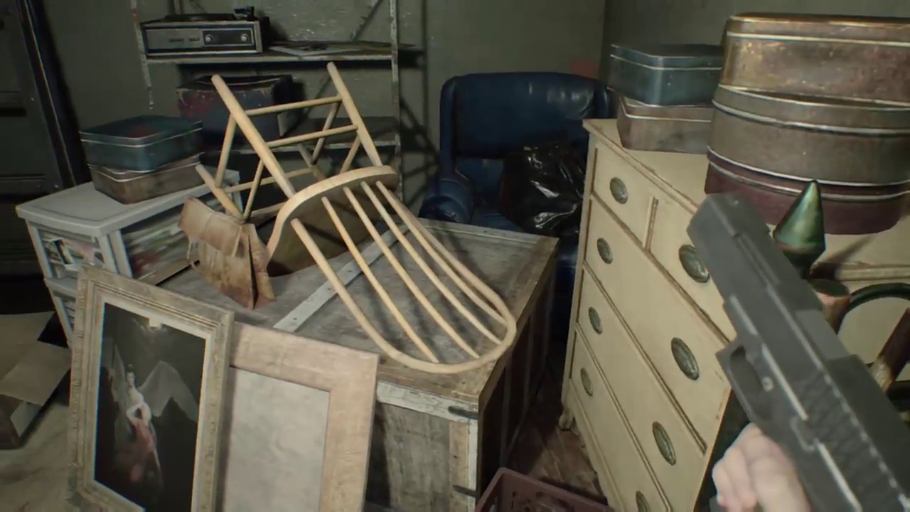 RESIDENT EVIL 7 RED KEY CARD ( Red access card ) - YouTube