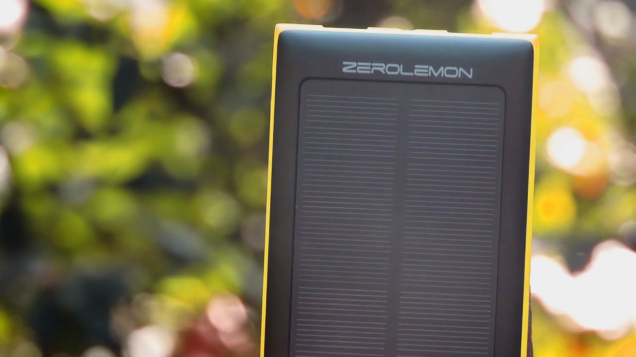 Zerolemon Solarjuice 10000 mAh External Battery Review |Budget Tech ...