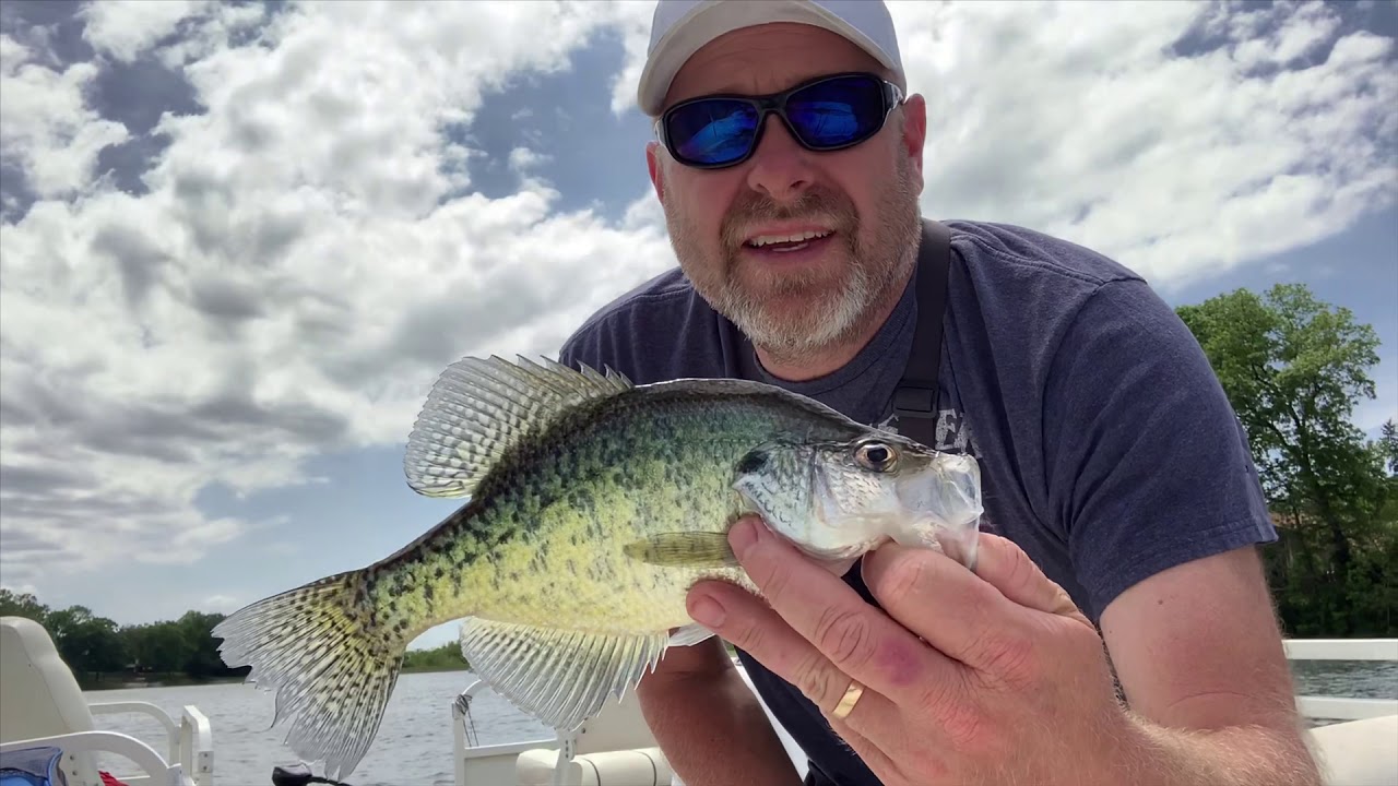 Crappie fishing using Helix 7 - YouTube