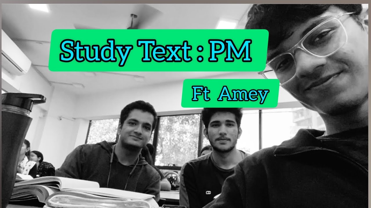 PM ACCA / Chapter 4 Study along / PART 4 / Revision / ft. Amey ...